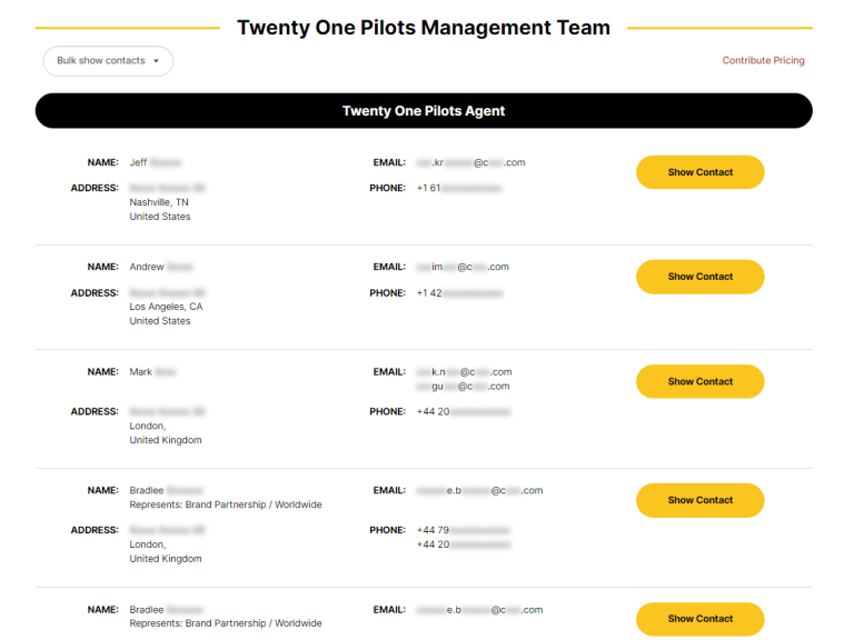 How To Contact A Celebrity